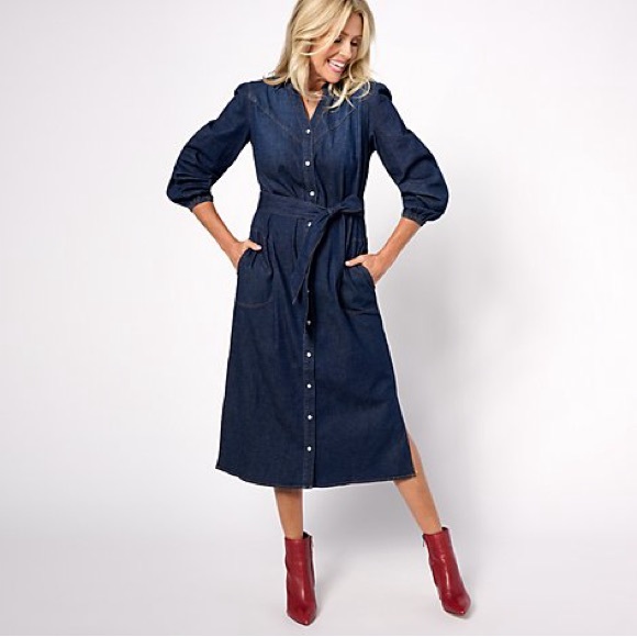 Canyon Retreat | Dresses | New Canyon Retreat Long Sleeve Snap Front ...